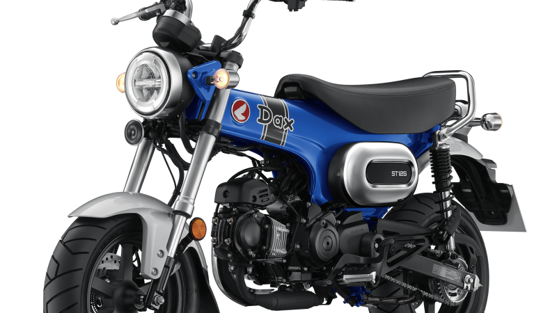 Honda Dax 125 Pearl Glittering Blue Resmi Meluncur, Intip Keunggulannya ...