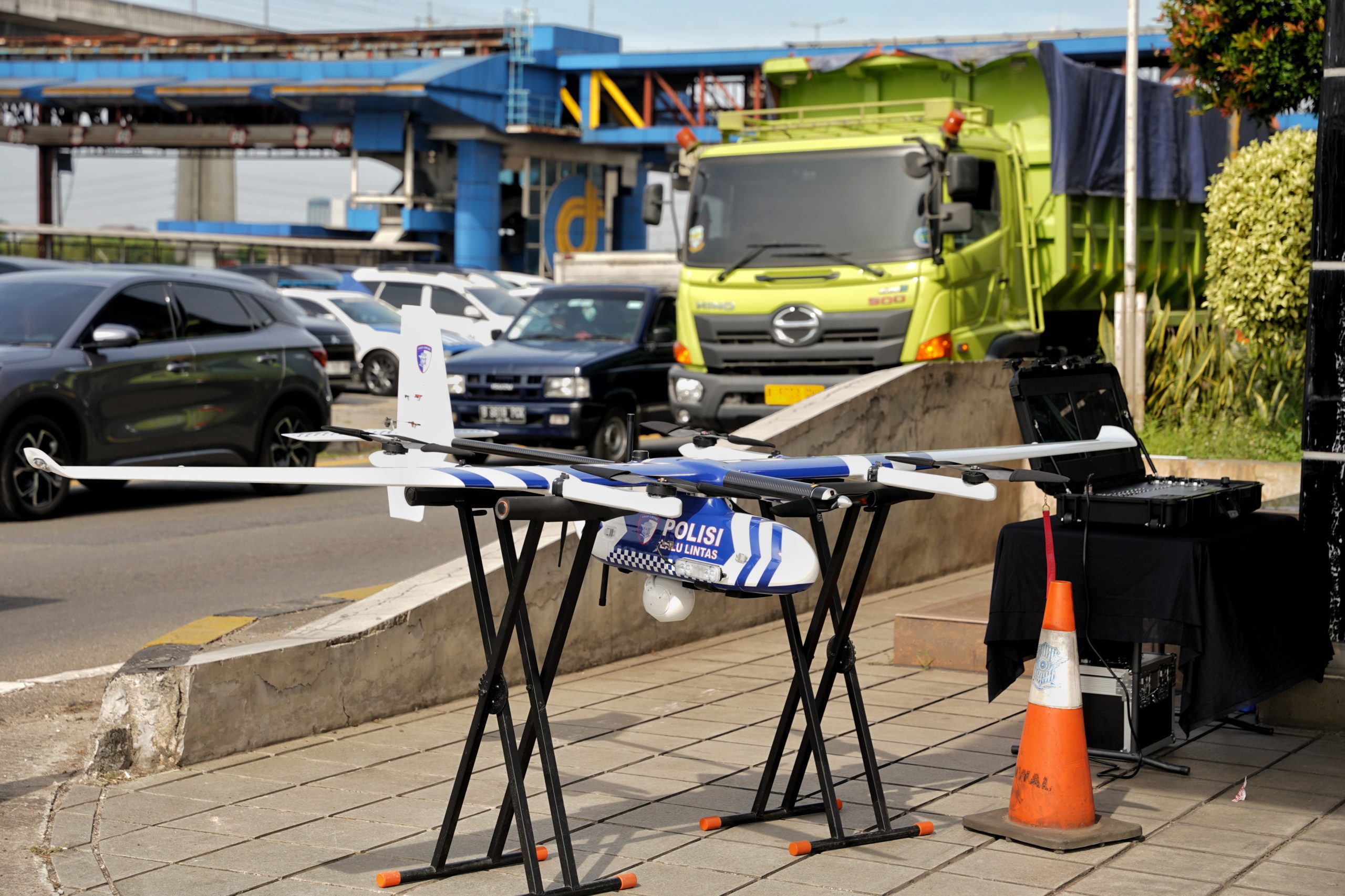 Teknologi VTOL dan ETLE Drone Siap Amankan Mudik Lebaran 2026 - kabaroto