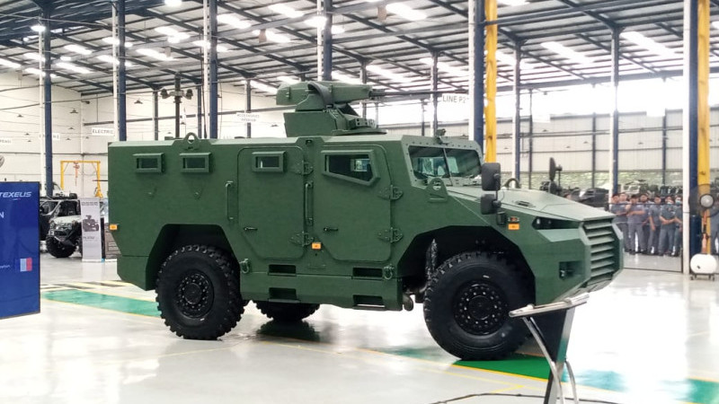 Intip Profil dan Spesifikasi Mobil Perang APC P2 Tiger 4x4 yang ...