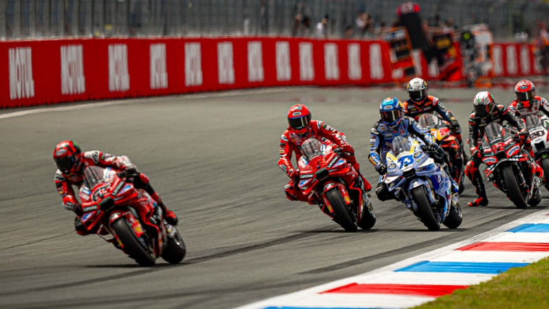 Hasil MotoGP Belanda 2025: Lagi-lagi Marc Marquez Menang, Marco ...