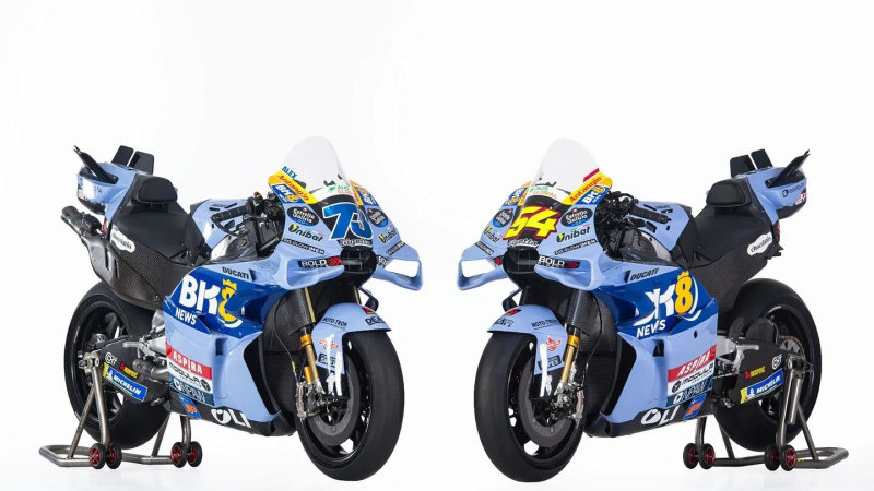 Gresini Racing Luncurkan Motor MotoGP, Livery Terbaru 2026 - kabaroto